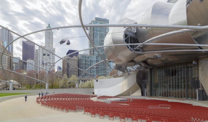 Pritzker Pavilion | Zahner — Innovation and Collaboration to Achieve ...